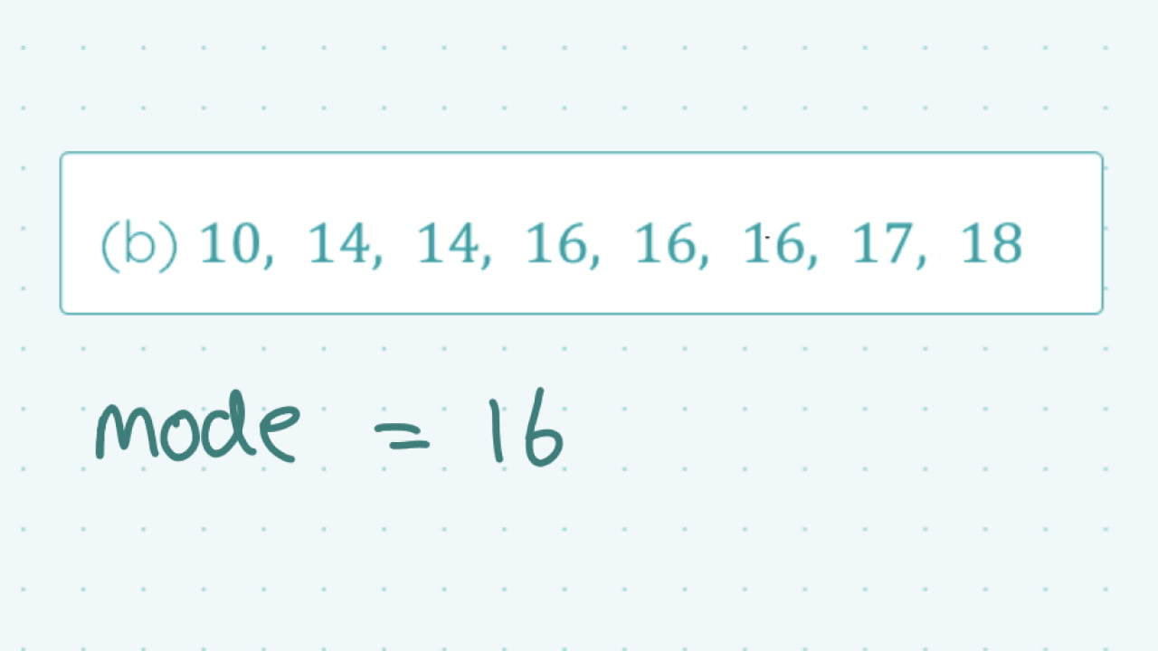 Finding the Median from a Set of Numbers | Studyclix