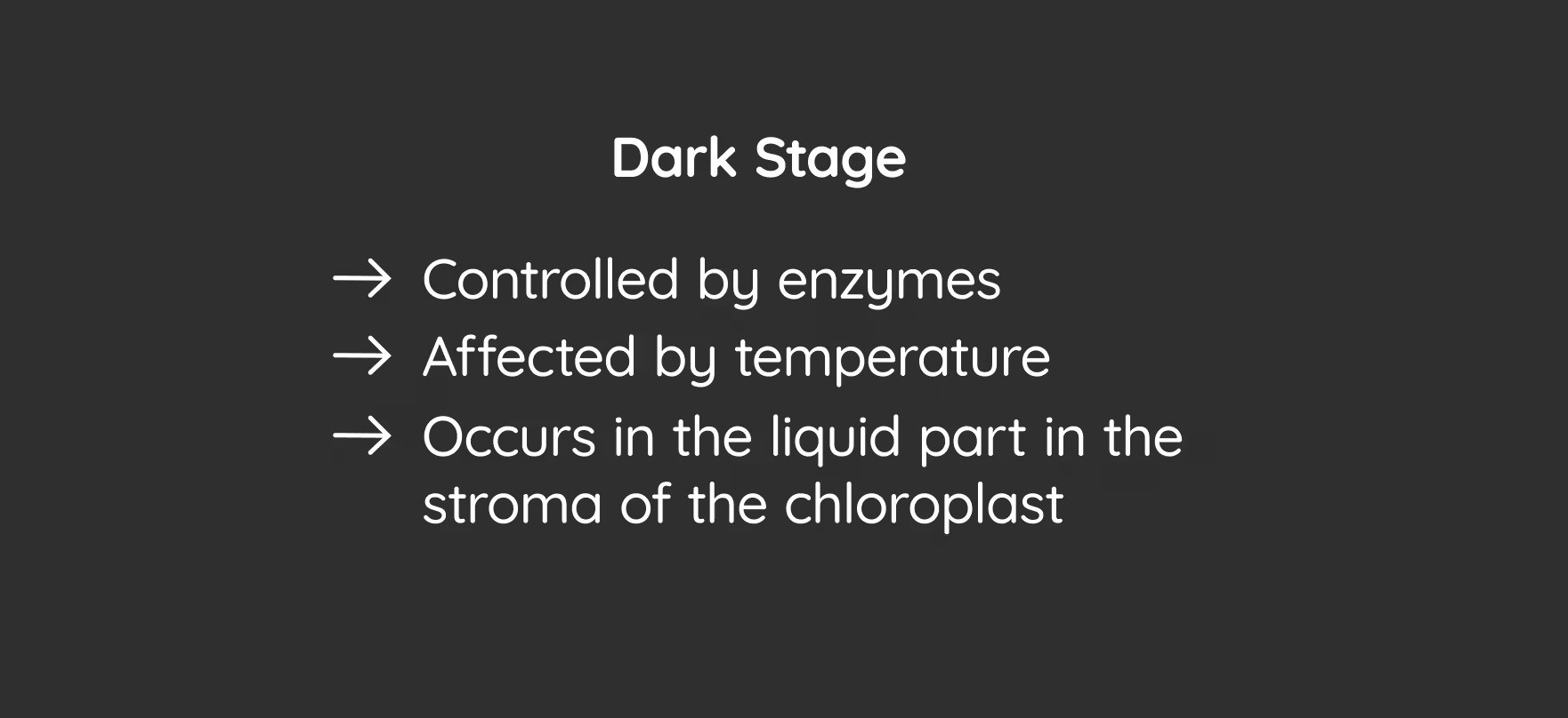 Dark Stage of Photosynthesis | Studyclix