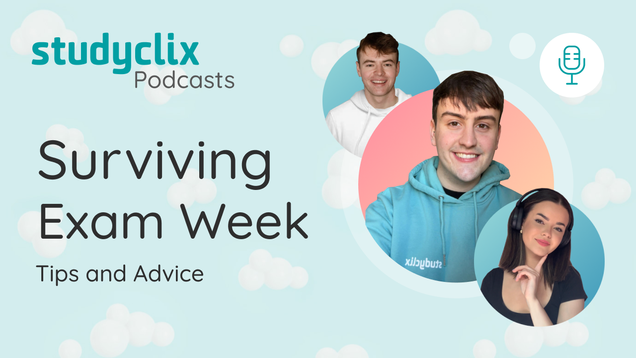 The time has come, exam week is here!