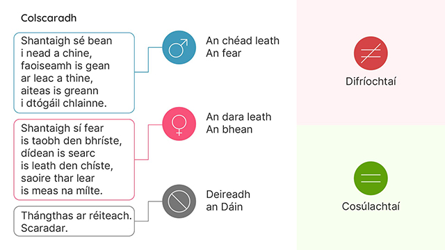 Príomhsmaointe an Dáin (Main Points of the Poem) | Studyclix