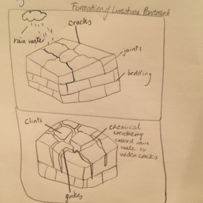Carbonation Weathering Diagram