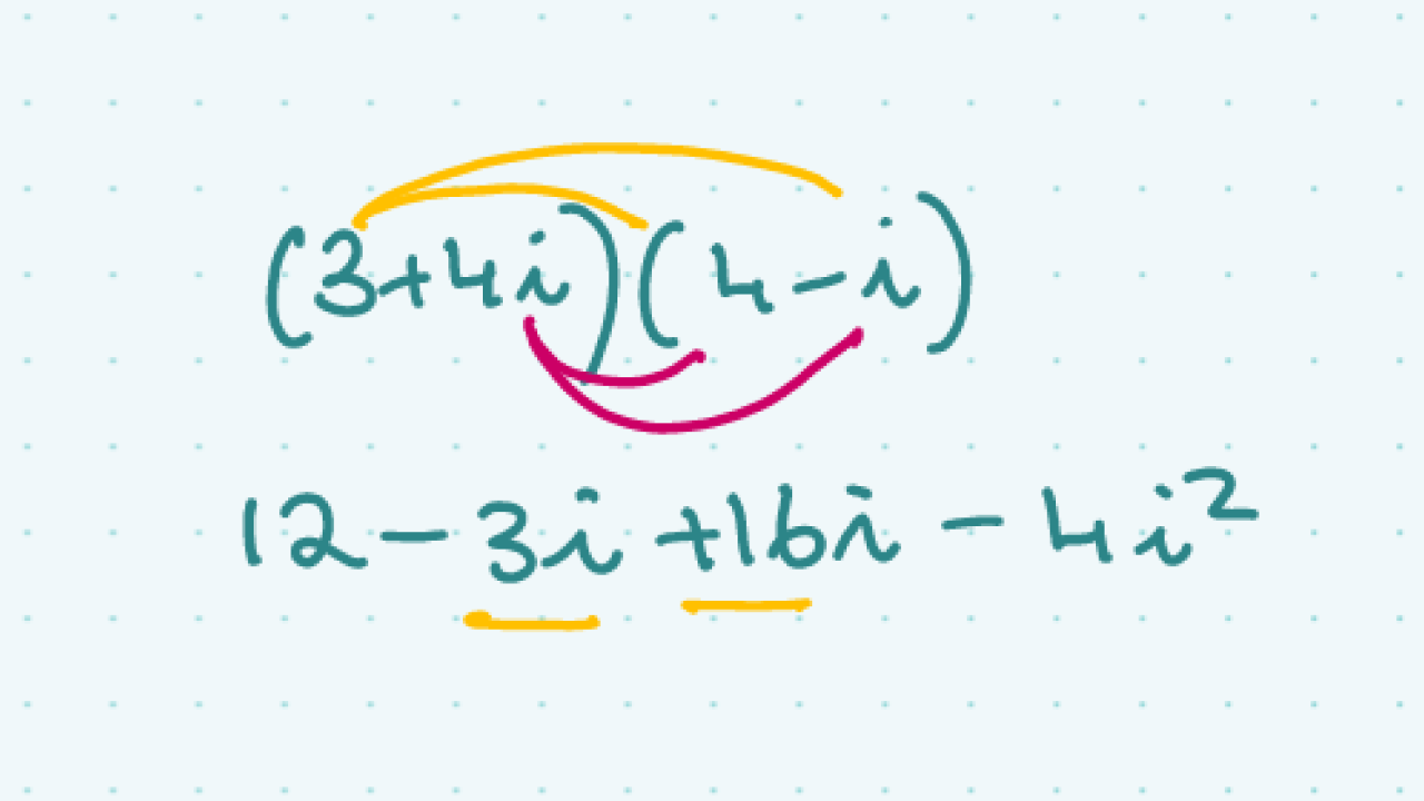 Multiplying Complex Numbers | Studyclix