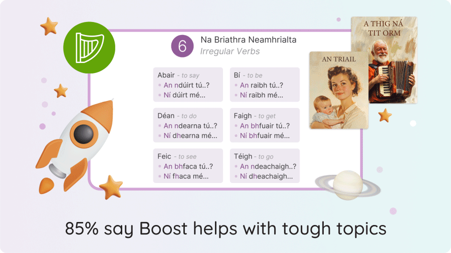 Boost your Irish confidence